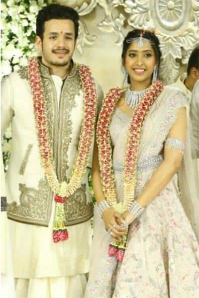 PHOTOS: Nagarujna’s son Akhil Akkineni gets engaged to lady love Shriya Bhupal in Hyderabad ...