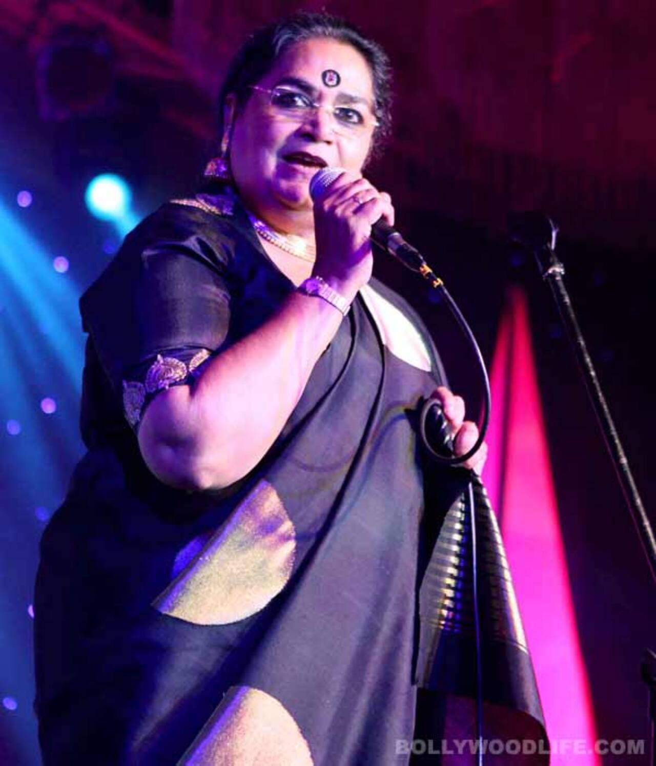 Usha Uthup does Adele in a saree! - Bollywood News & Gossip, Movie ...