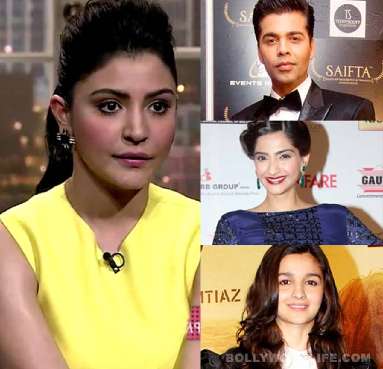 Anushka Sharma's lips get Sonam Kapoor, Alia Bhatt and Karan Johar ...