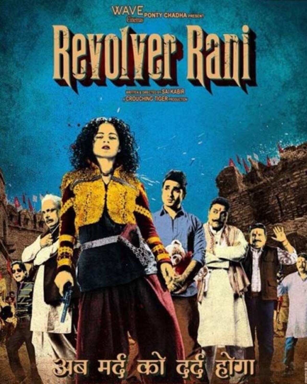 Revolver Rani first poster: Kangana Ranaut is the new age Gabbar Singh ...