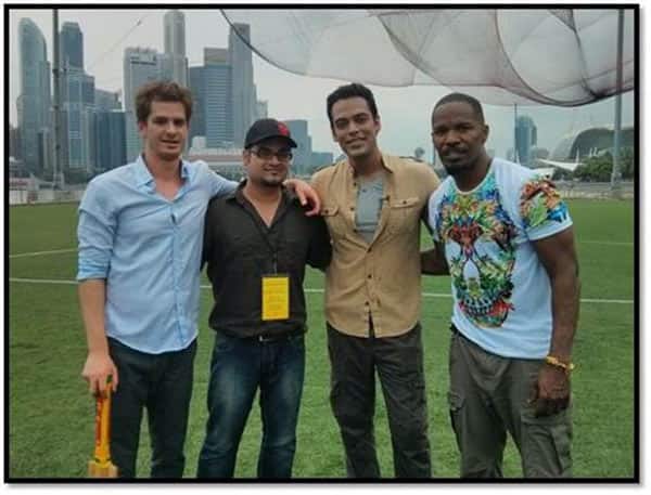 What happened when Samir Kocchar met Andrew Garfield? - View pics ...