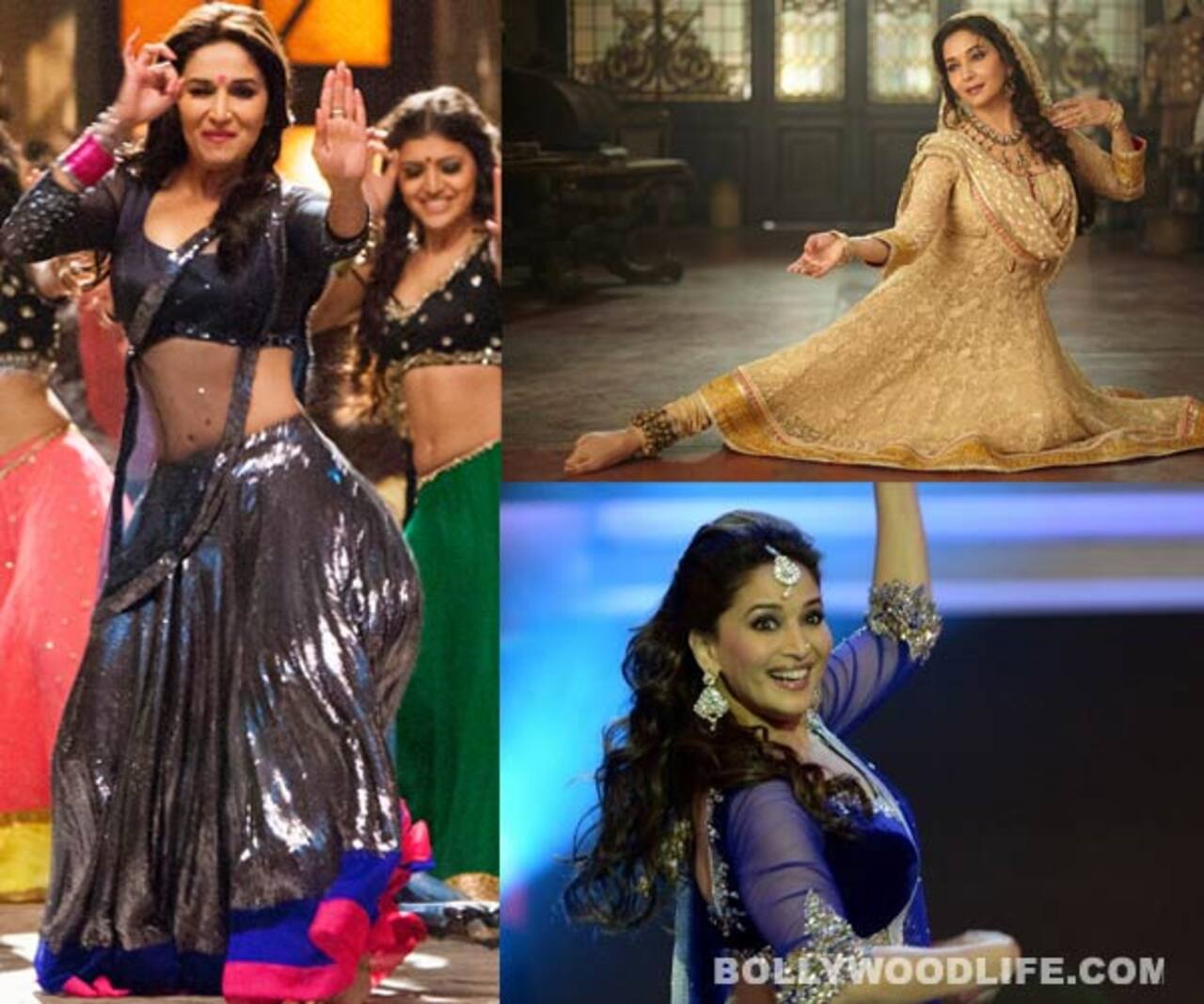 Madhuri Dixit-Nene's sexy dance moves in Choli ke peeche, Dhak dhak ...