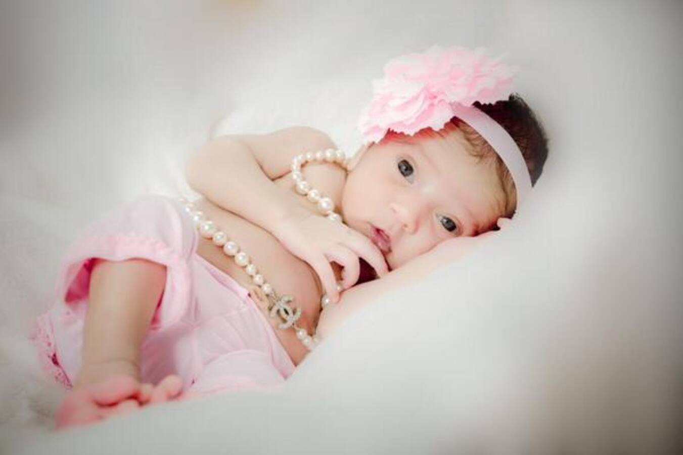 Lakshmi Manchu unveils pictures of her baby girl Vidya Nirvana Manchu ...