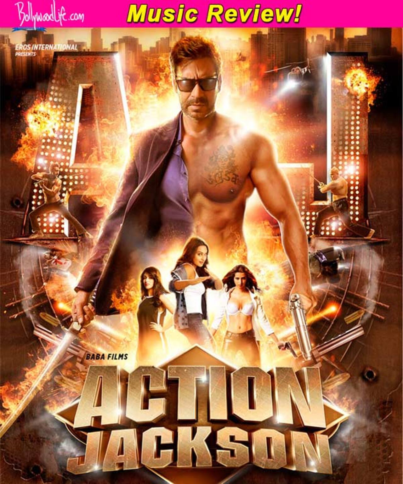 Action Jackson music review: Absurd lyrics kill this Himesh Reshammiya ...