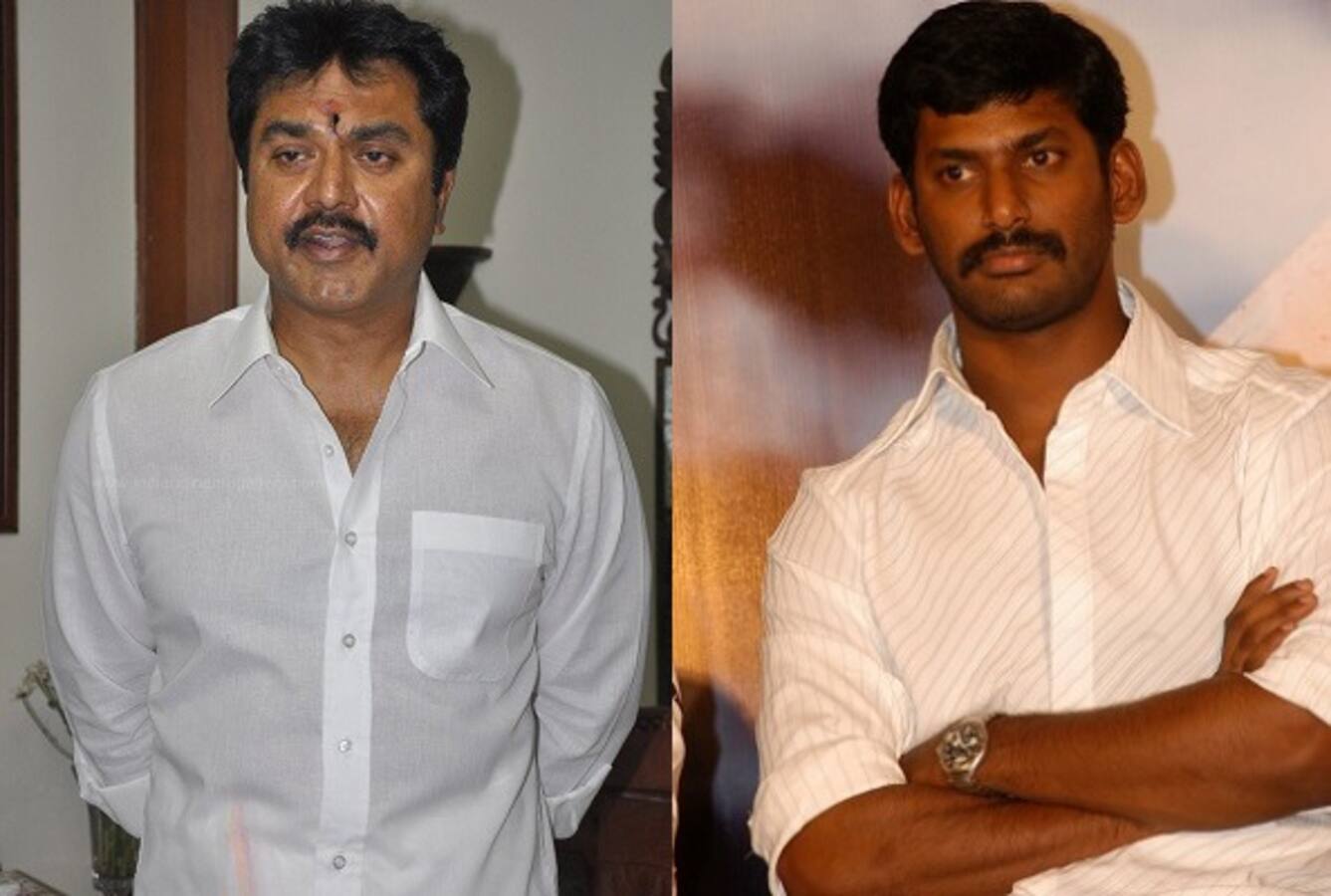 Tension brewing between Vishal Krishna and Sarath Kumar? - Bollywood ...