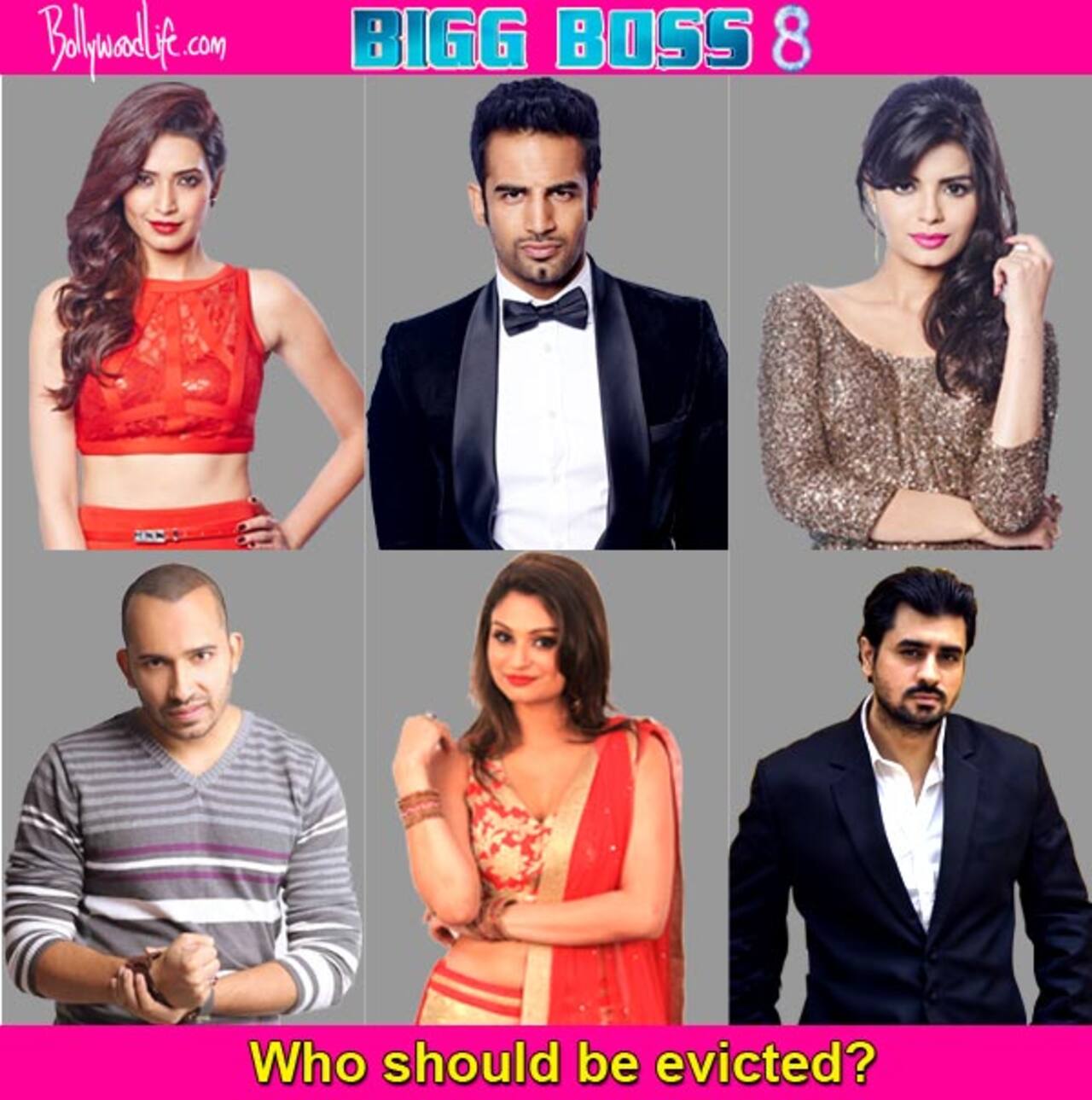 Bigg Boss 8: Dimpy Ganguly, Sonali Raut, Upen Patel, Karishma Tanna ...