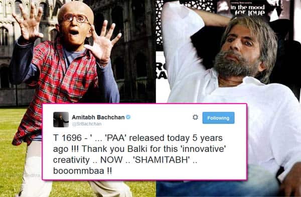 Amitabh Bachchan thanks Shamitabh's R Balki for Paa - Bollywood News ...
