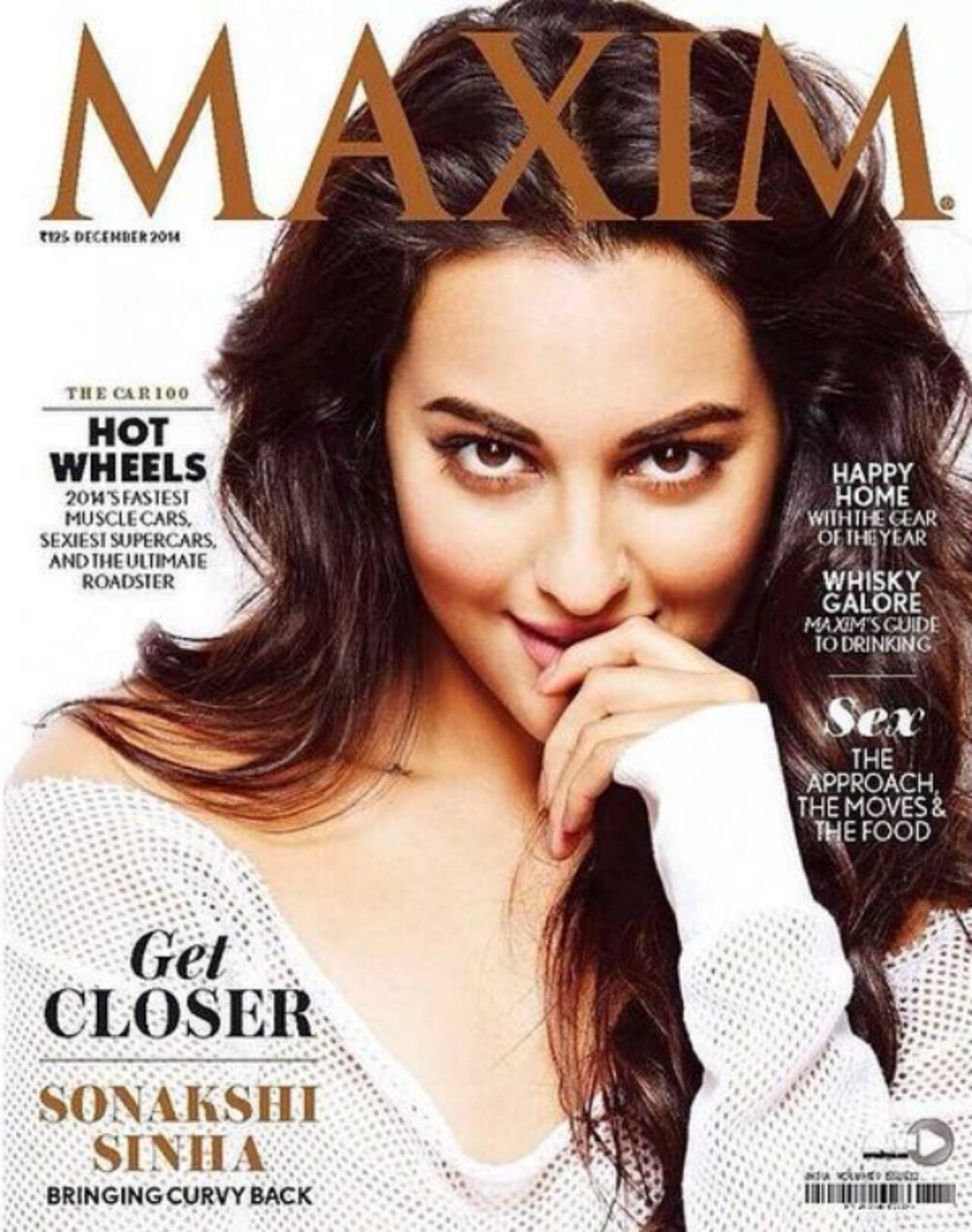 Sonakshi Sinha makes a stunning naughty girl next door on a magazine ...