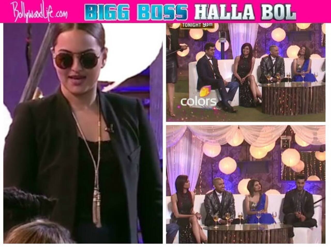 Bigg Boss 8 Halla Bol Grand Finale Sonakshi Sinhas Lathi Charge On