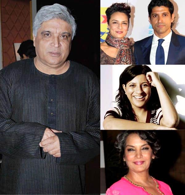 Farhan Akhtar to have a family get together for father Javed Akhtar's ...