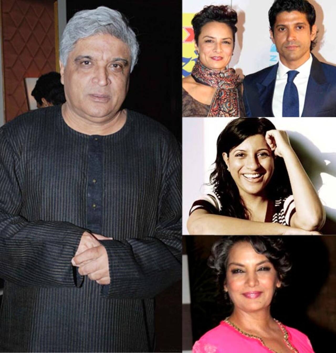 Farhan Akhtar to have a family get together for father Javed Akhtar's ...