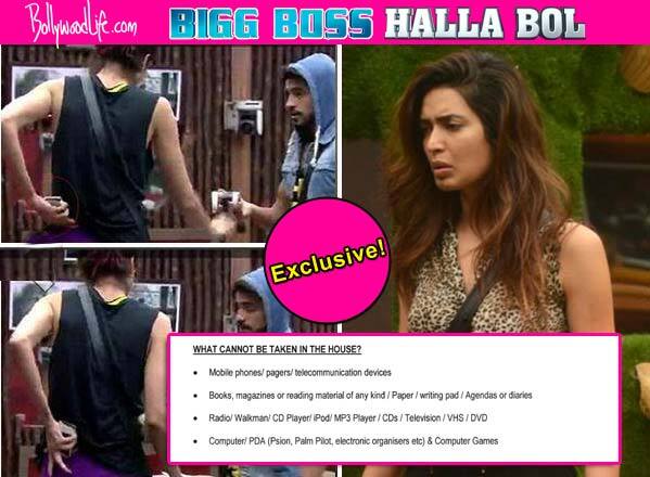 Bigg Boss Halla Bol Its A Cigarette Packet And Not A Phone In