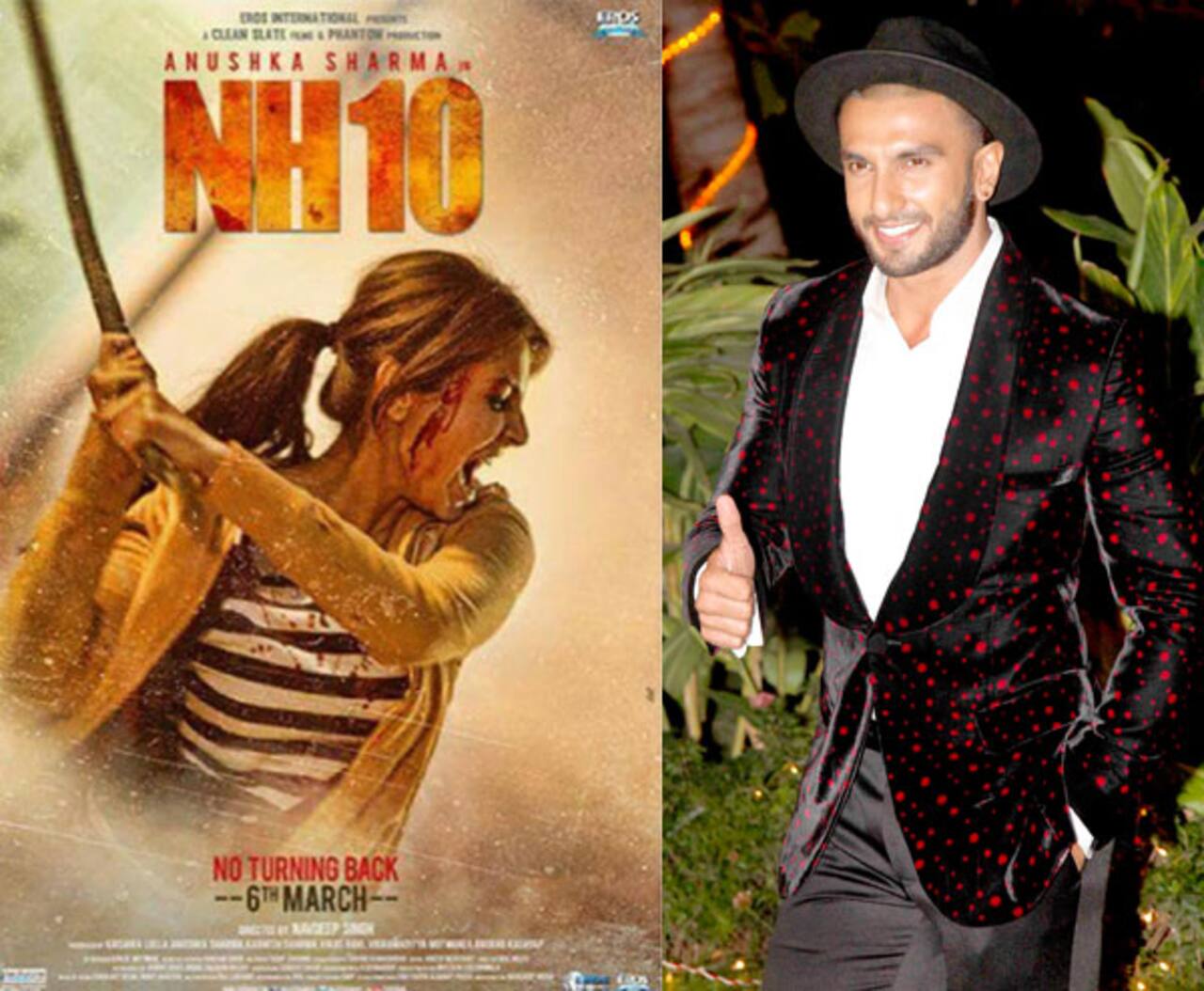 Anushka Sharma's NH10 trailer impresses Ranveer Singh! - Bollywood News ...