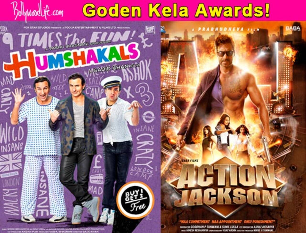 Golden Kela Awards 2015: Saif Ali Khan's Humshakals and Ajay Devgn's ...