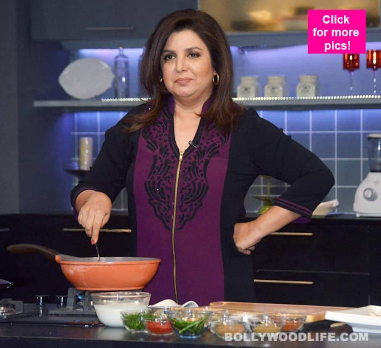 Farah Khan launches her cookery show Farah Ki Daawat - view pics ...