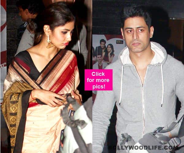 Spotted: Lovers Mouni Roy and Mohit Raina catch a movie together- view ...
