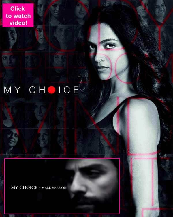 My Choice - male version bashes Deepika Padukone's Vogue empowerment ...