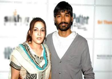 Dhanush Aishwarya Baby Photo Wallpapers