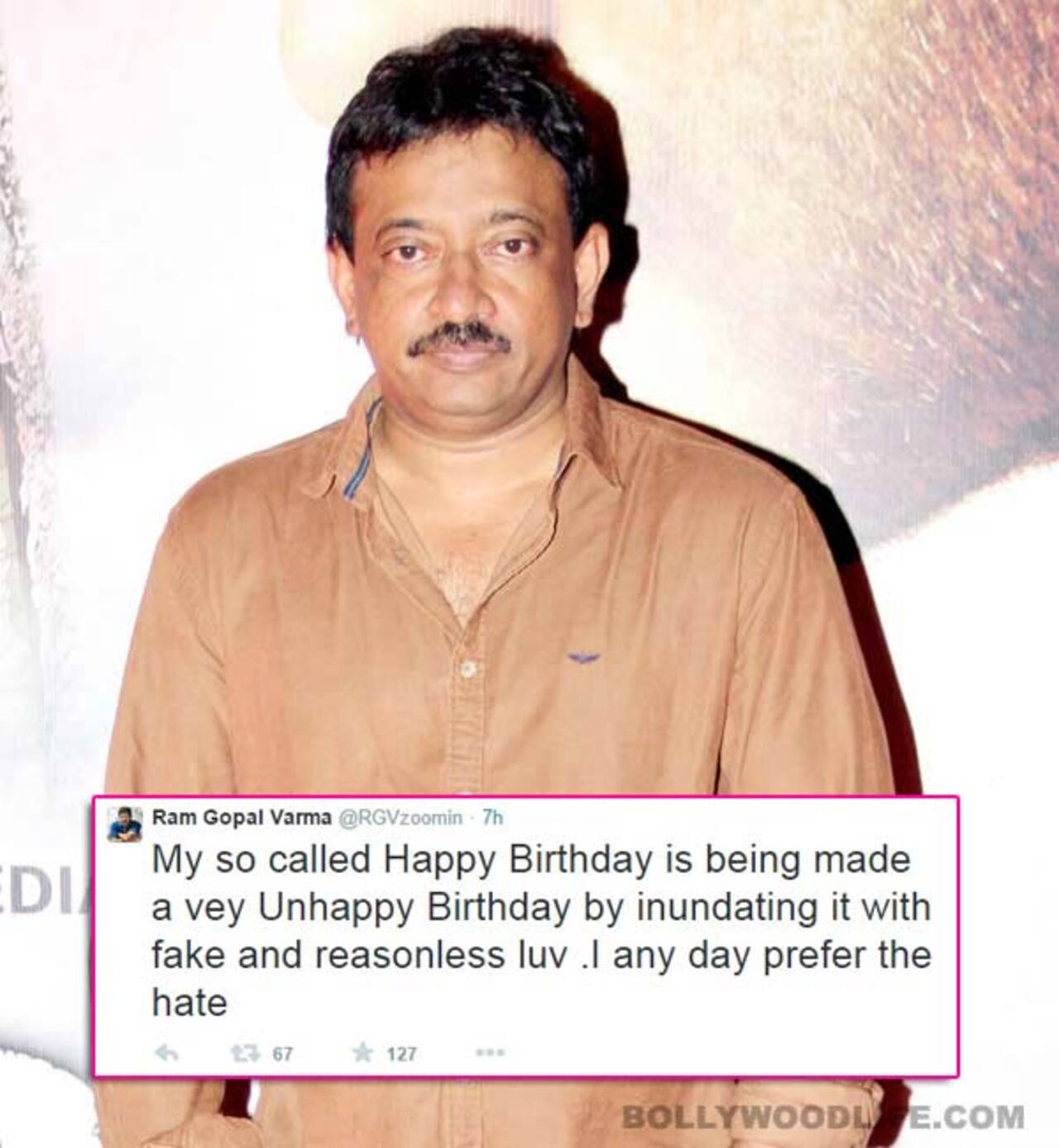 Ram Gopal Varma Celebrates Deathday On His Birthday Bollywood News