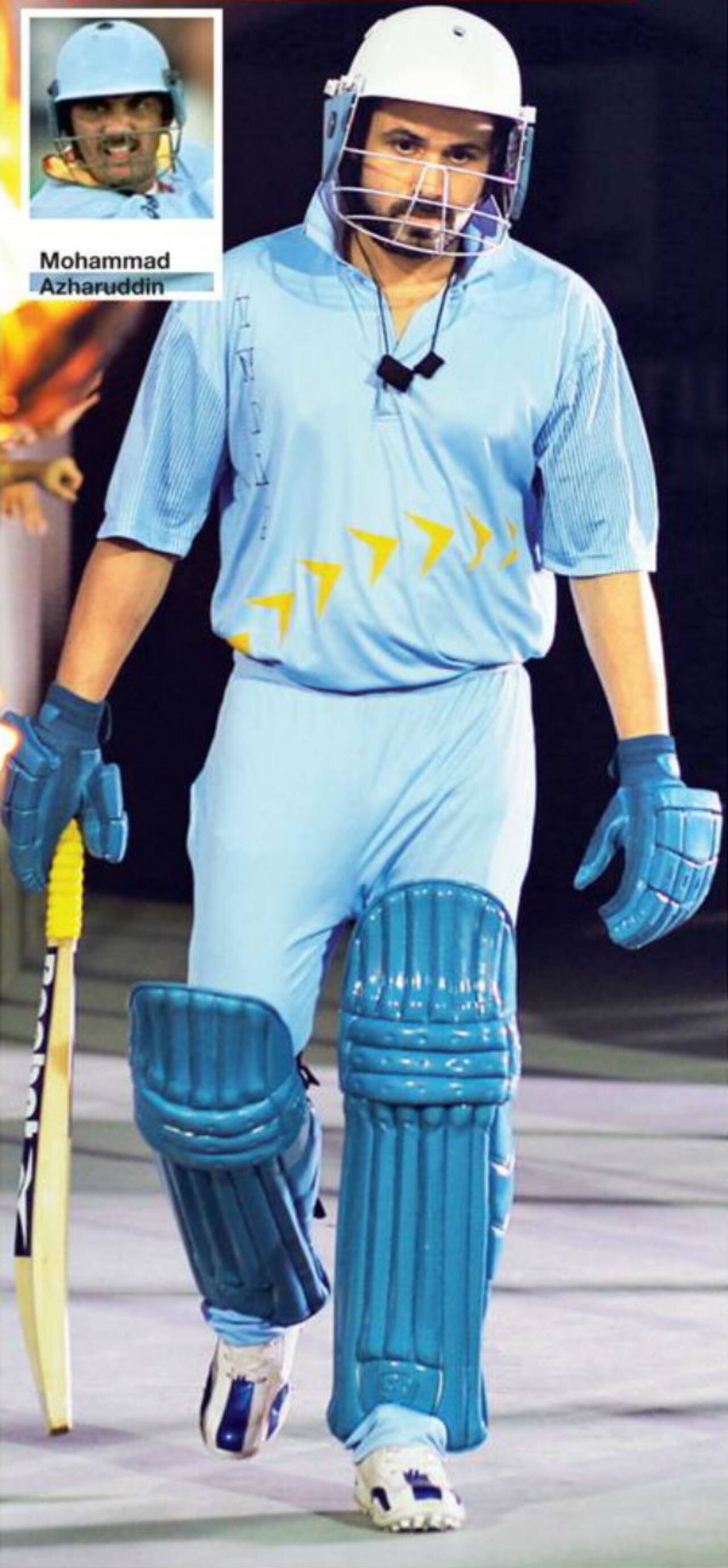 Revealed: First look of Emraan Hashmi as cricketer Mohammad Azharuddin in the biopic Azhar ...