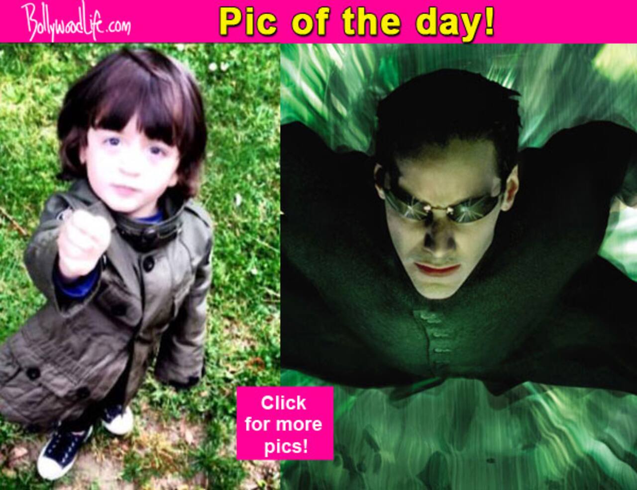 Shah Rukh Khan's baby AbRam's Matrix Reloaded avatar is cuter than ...