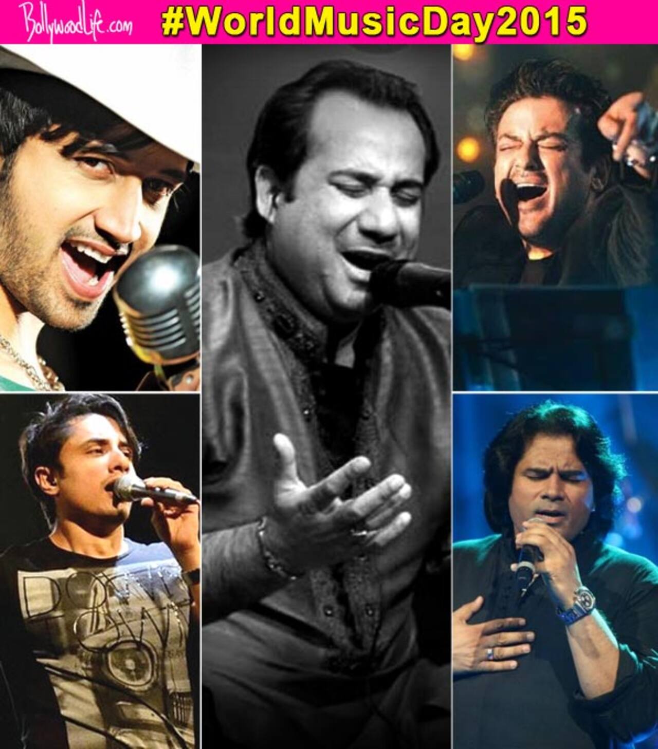 World Music Day 2015: Atif Aslam, Adnan Sami and Rahat Fateh Ali Khan ...