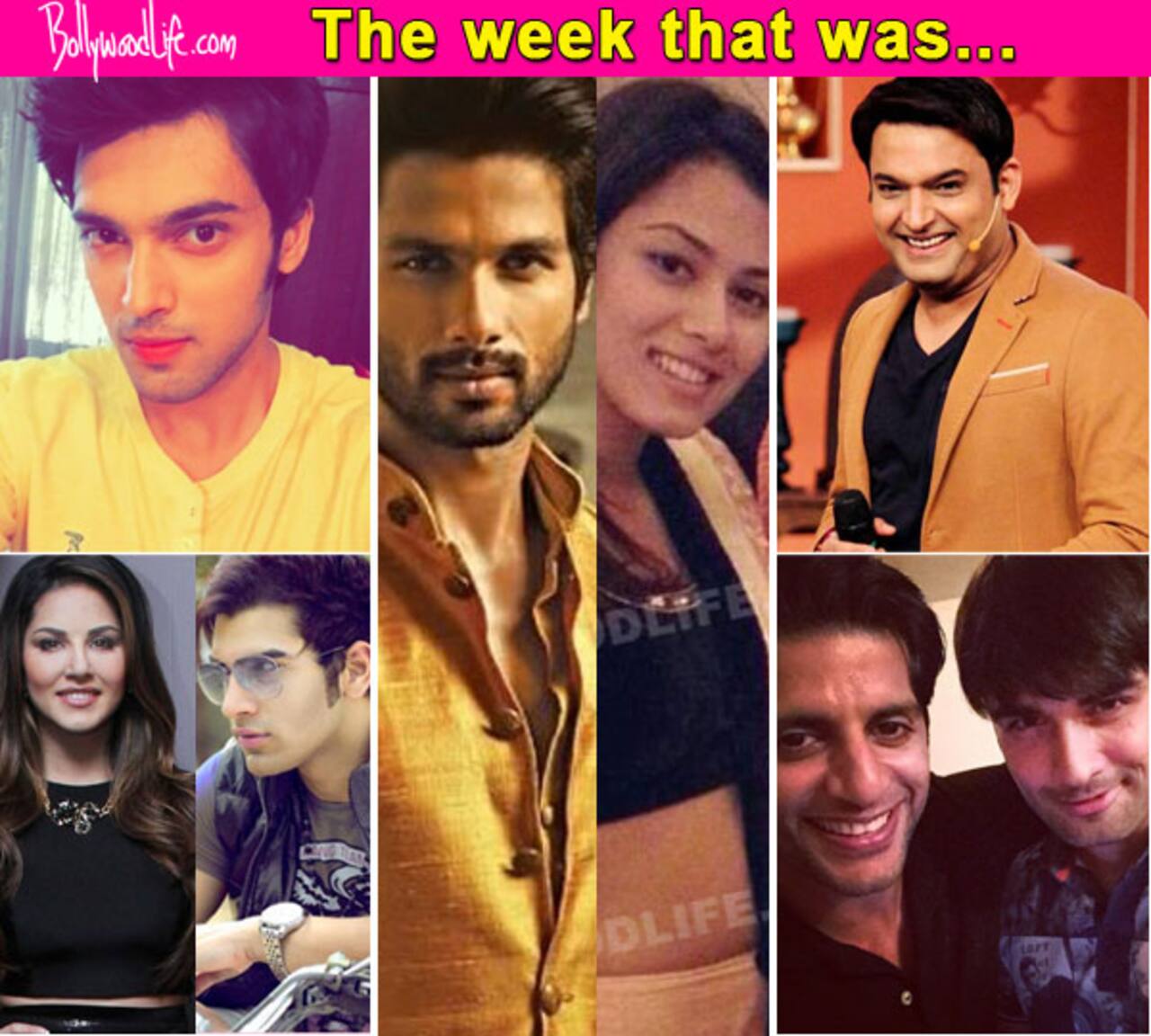 Shahid Kapoor, Mira Rajput, Parth Samthaan, Kapil Sharma, Vivian Dsena ...