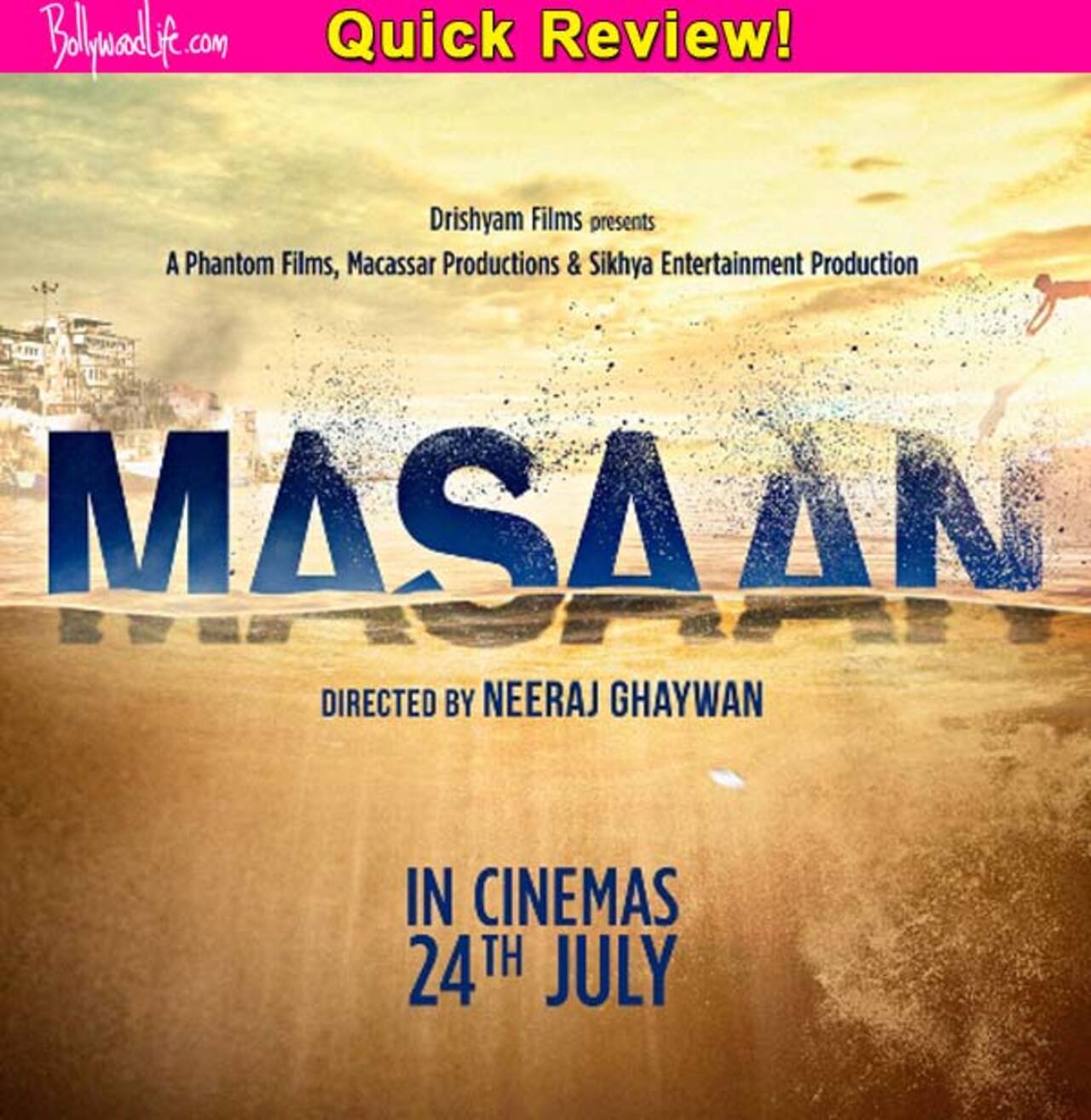 Masaan quick movie review: Richa Chadda and Sanjay Mishra's ...