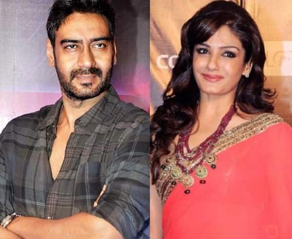 Ajay Devgn and Raveena Tandon keen on working together! - Bollywood ...