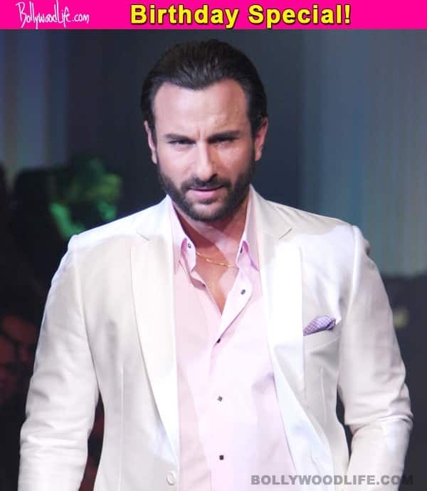7 roles of Saif Ali Khan that the actor loved playing! - Bollywood News ...