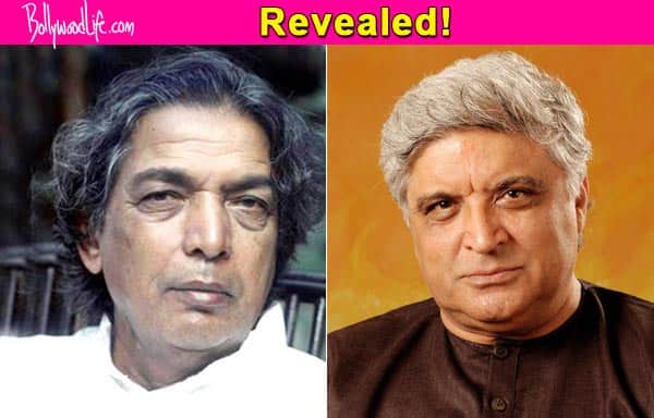 Javed Akhtar reveals about his true mentor! - Bollywood News & Gossip ...