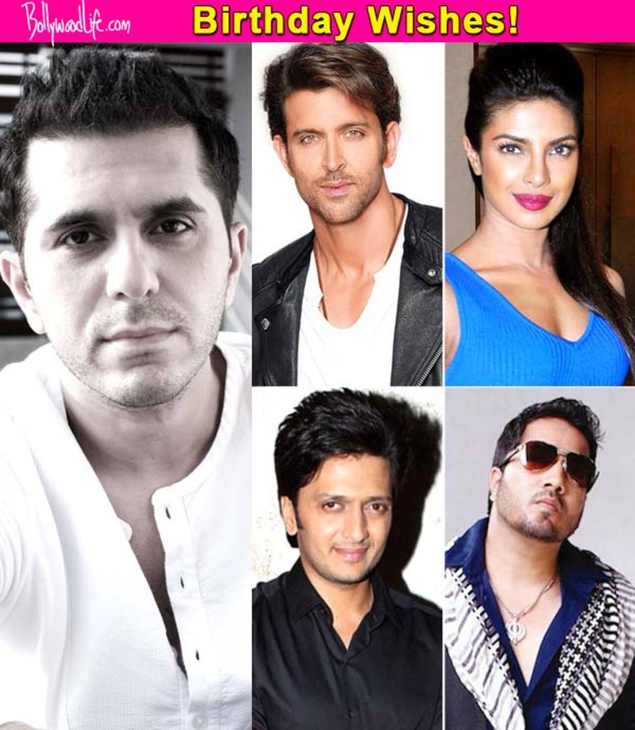 Hrithik Roshan, Priyanka Chopra, Riteish Deshmukh, Mika Singh wish ...