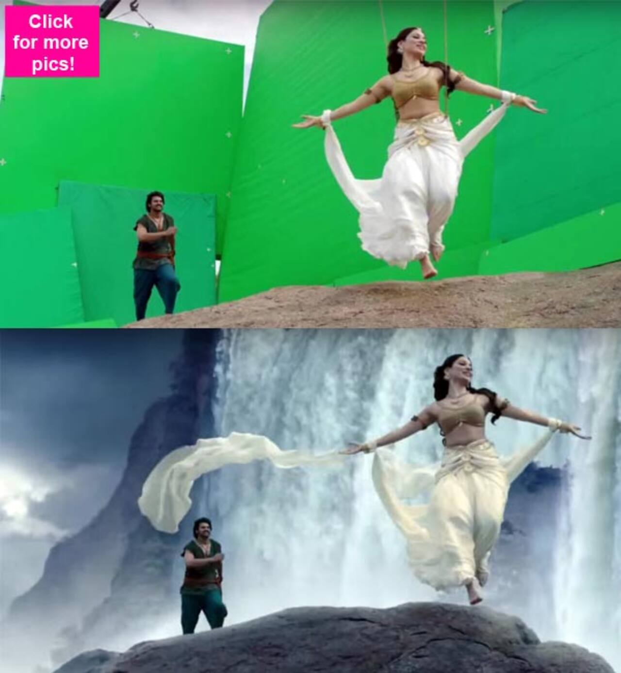 Baahubali VFX breakdown: These 15 before and after VFX pics of ...