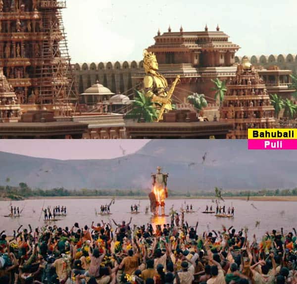 6 times Vijay's Puli trailer reminded us of Prabhas-Rana Daggubati's ...