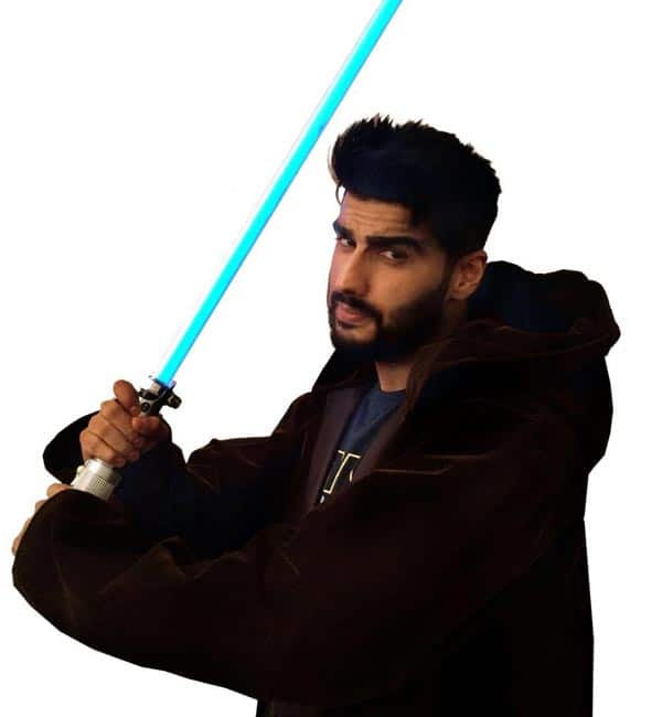 Arjun Kapoor turns Jedi to promote Stars Wars: The Force Awakens ...