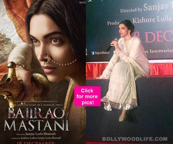 10 confessions that Deepika Padukone made about Bajirao Mastani during ...