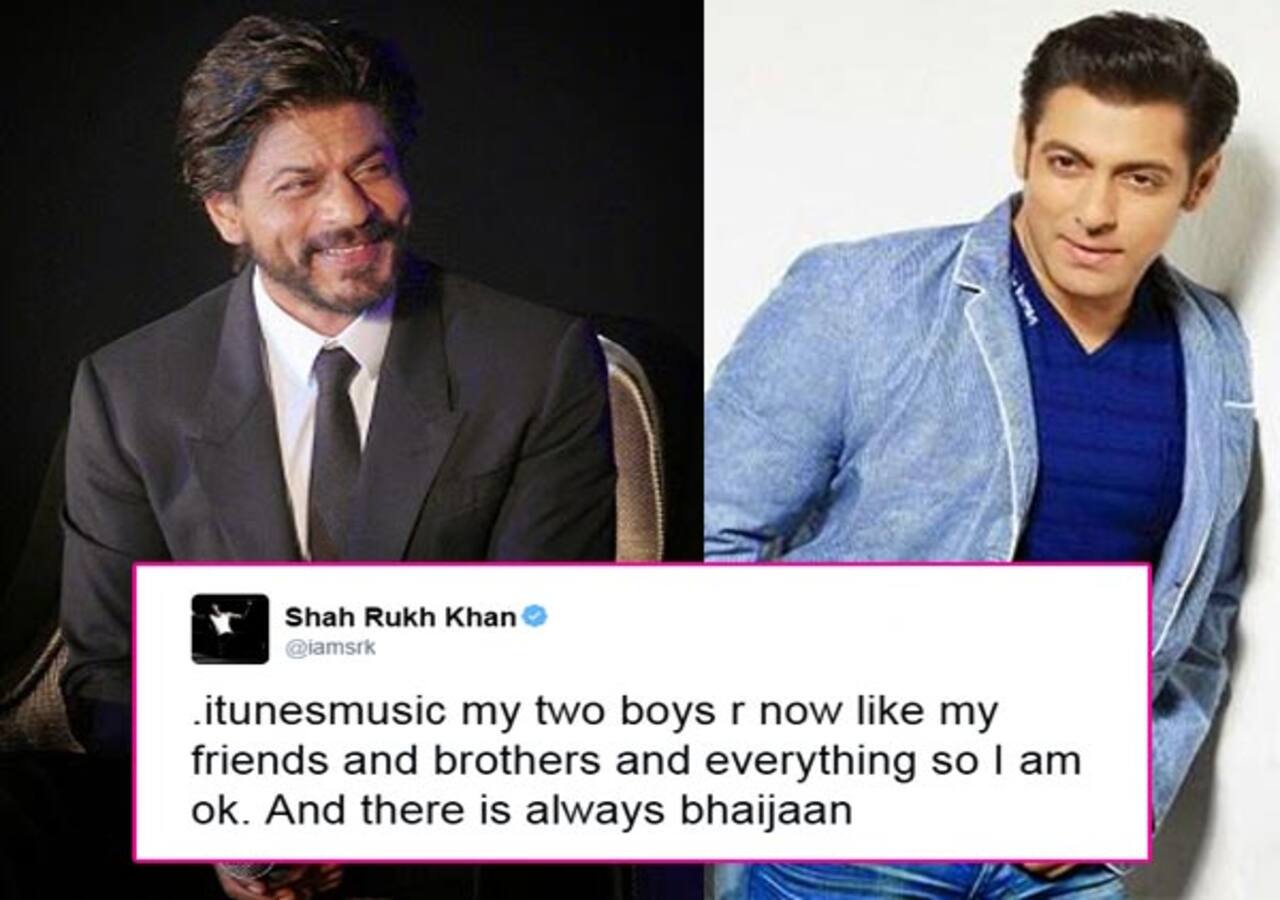 Salman Khan Shahrukh Khan Brothers