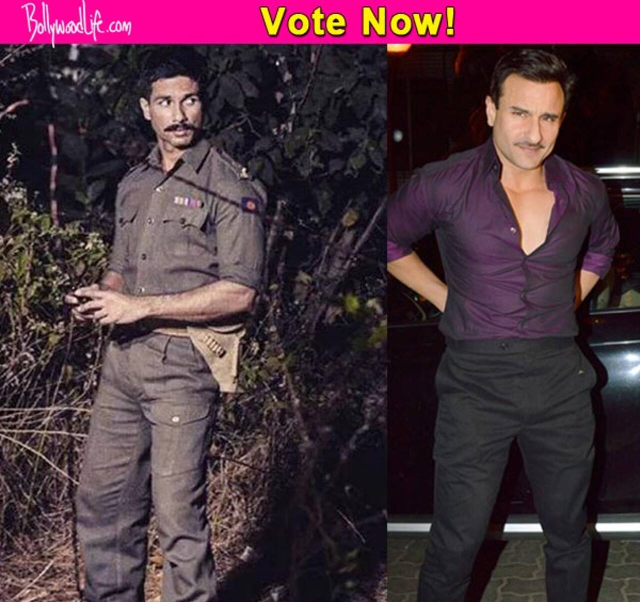 Shahid Kapoor or Saif Ali Khan - who ROCKED the moustache better in ...