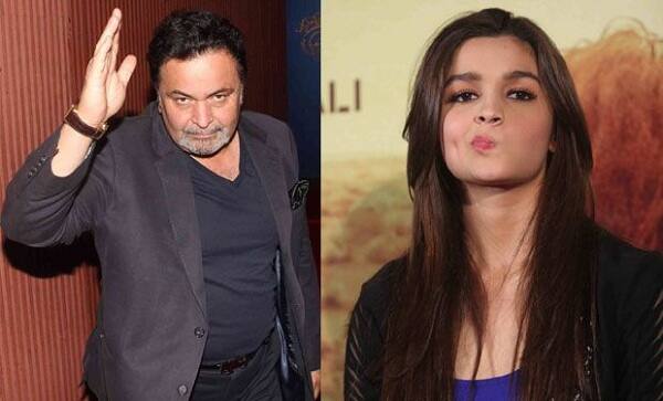 Rishi Kapoor's reaction to being called as Alia Bhatt from the 70s is ...