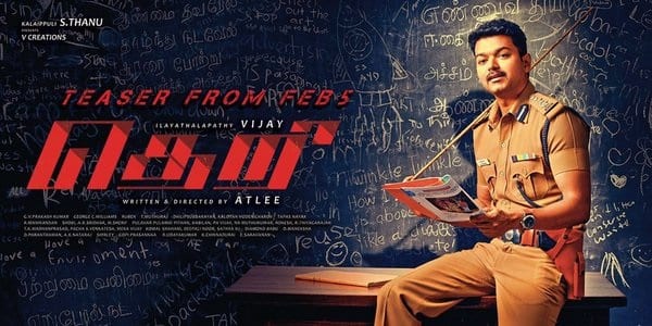 Theri new poster: Vijay shows he can be fun even in a cop avatar ...