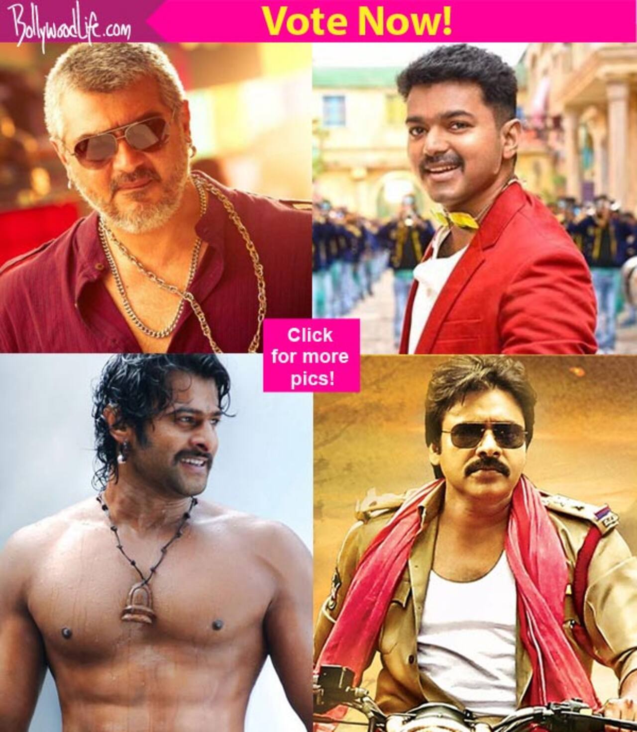 Ajith Kumar, Vijay, Prabhas - Which South superstar has the BIGGEST fan ...