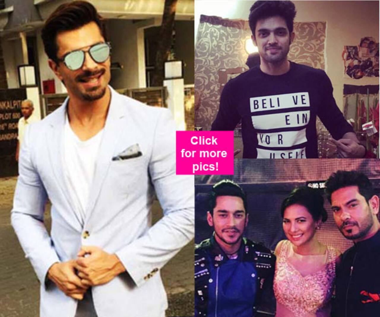 Karan Singh Grover, Parth Samthaan, Rochelle Rao -- Here is a look at ...