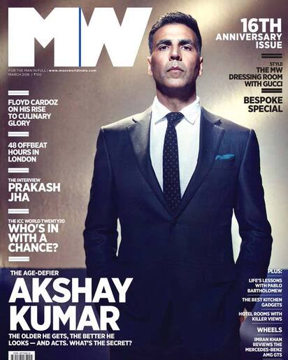 Akshay Kumar On Masala Magazine Cover Page Bollywood