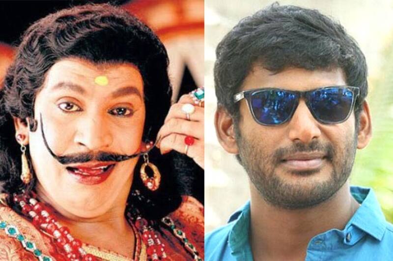Yay! Vadivelu to share screen space with Vishal in Kathi Sandai ...