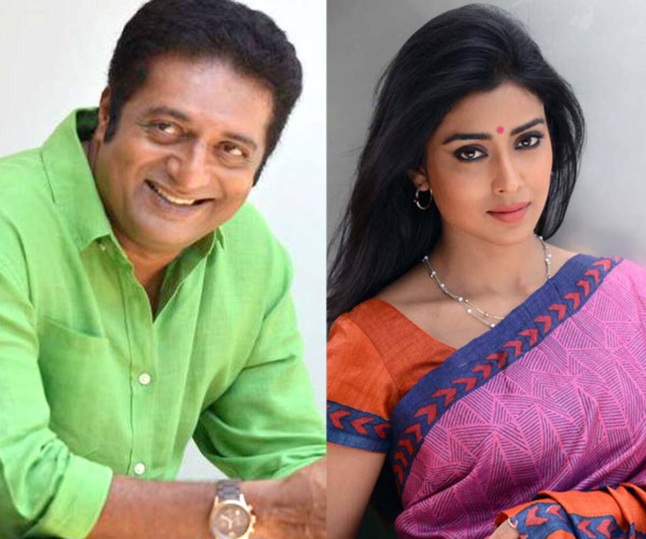 Prakash Raj ropes in Shriya Saran for his directorial debut Tadka ...