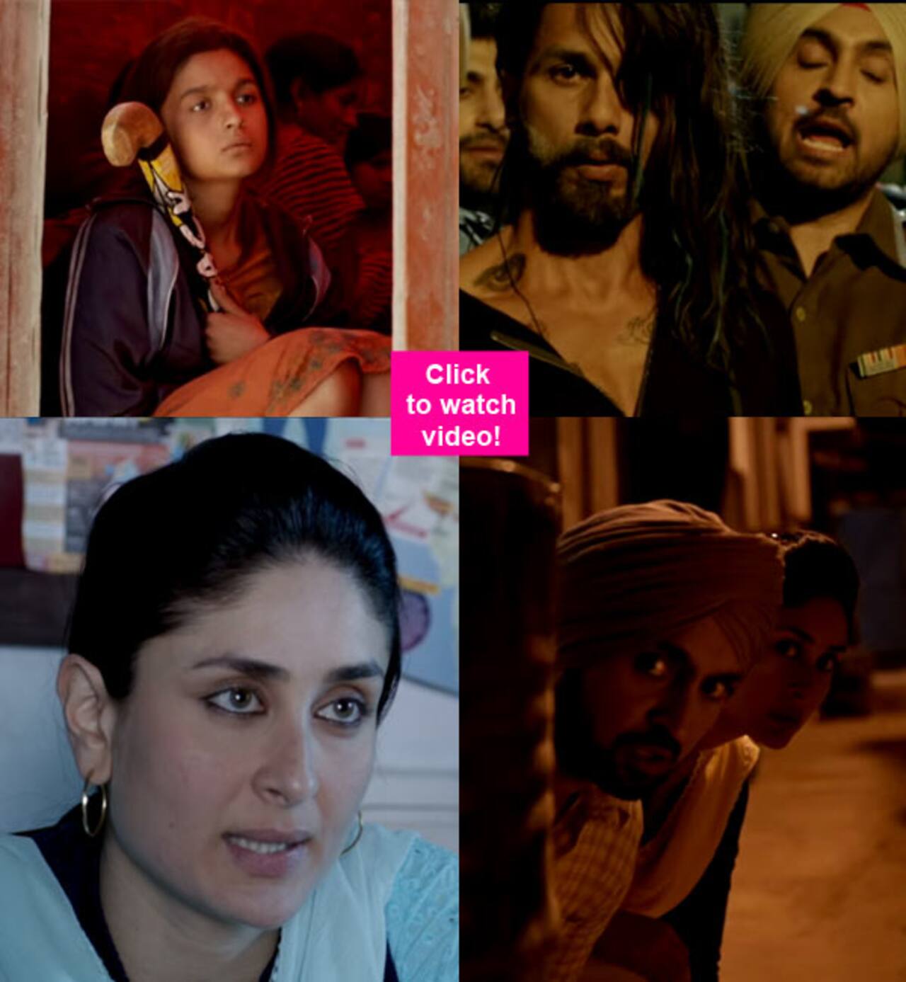 Udta Punjab trailer: Shahid's aggression, Alia's feisty avatar, Kareena ...
