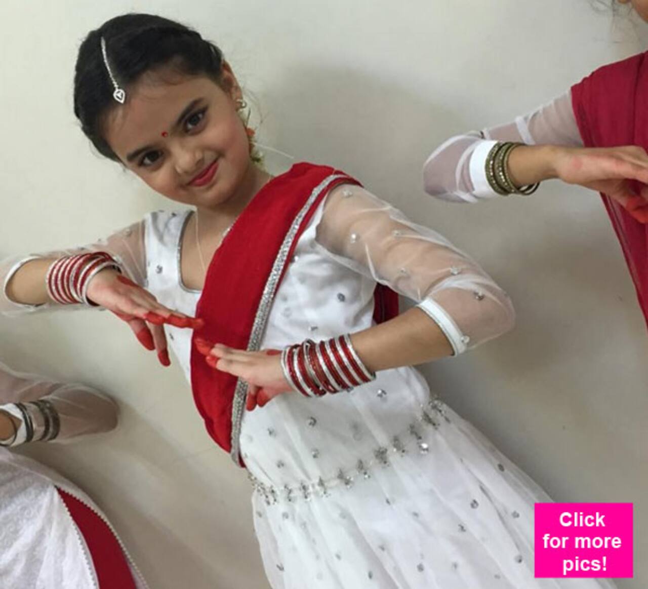 Ruhanika Dhawan masters first level of Kathak! - Bollywood News ...
