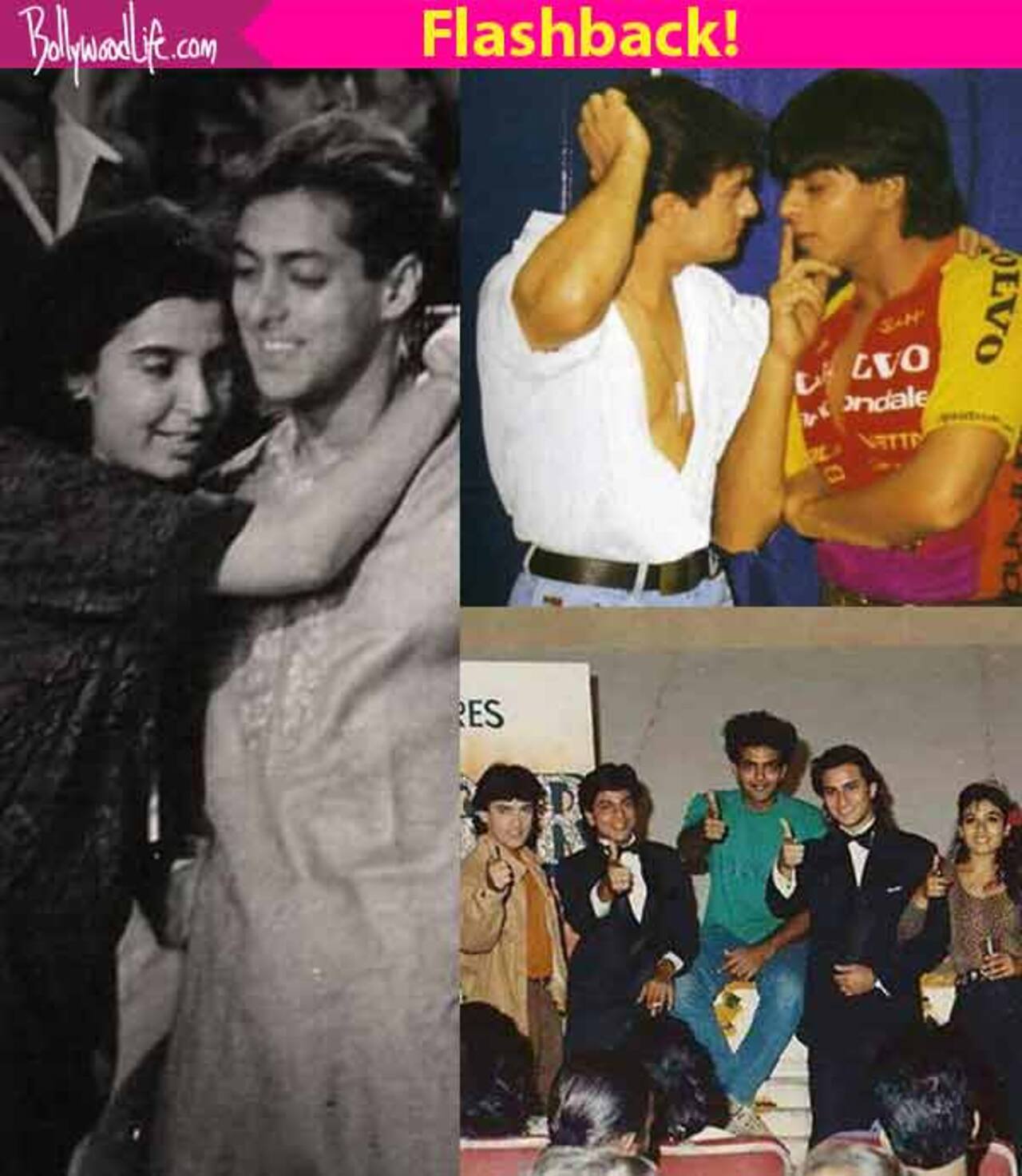 Don't you DARE miss these UNSEEN pictures of Salman Khan, Shah Rukh ...