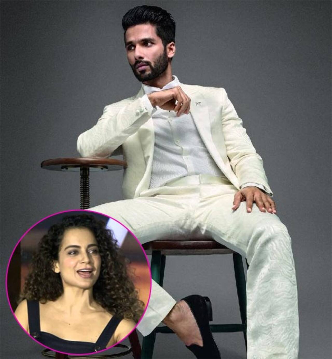 Shahid Kapoor has a befitting reply to Kangana Ranaut's cocky statement ...