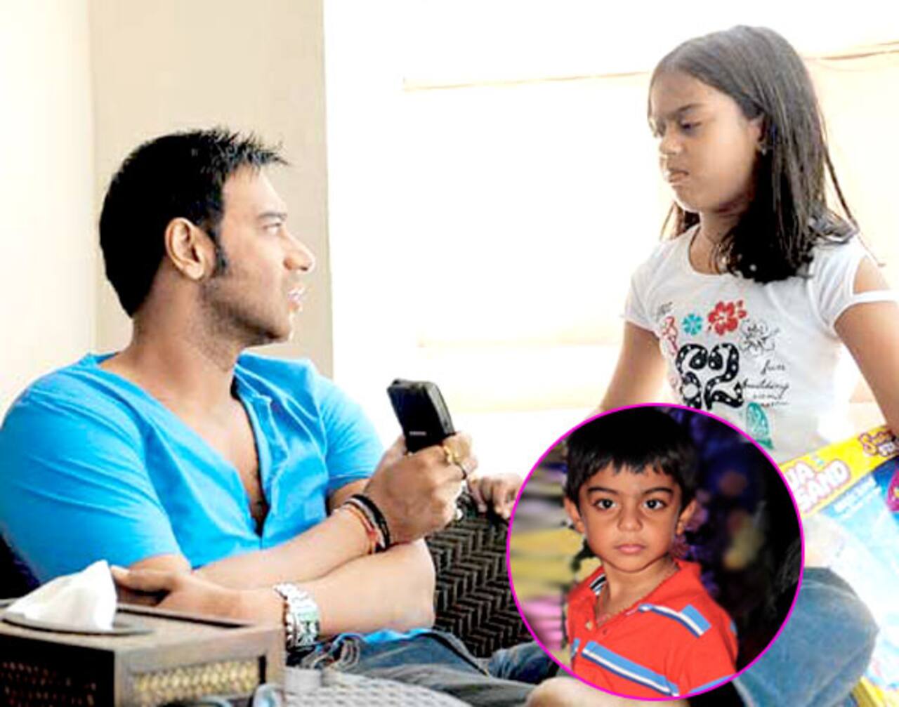 Ajay Devgan says that his kids Nysa and Yug are his stressbusters ...